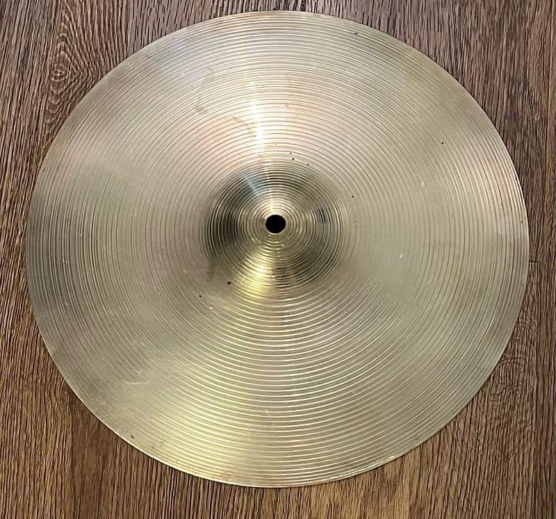 Vintage 14" Hi-Hat Hi Hat Top Hat Cymbal 700 Grams | Reverb