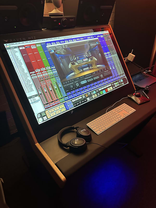 Slate Raven MTZ 43" with Console & Producers desk 2020 | Reverb