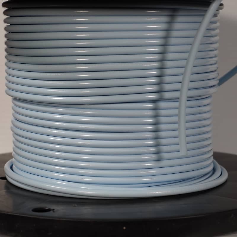 Lava Cable Mini ELC Bulk Instrument Cable Carolina Blue - | Reverb