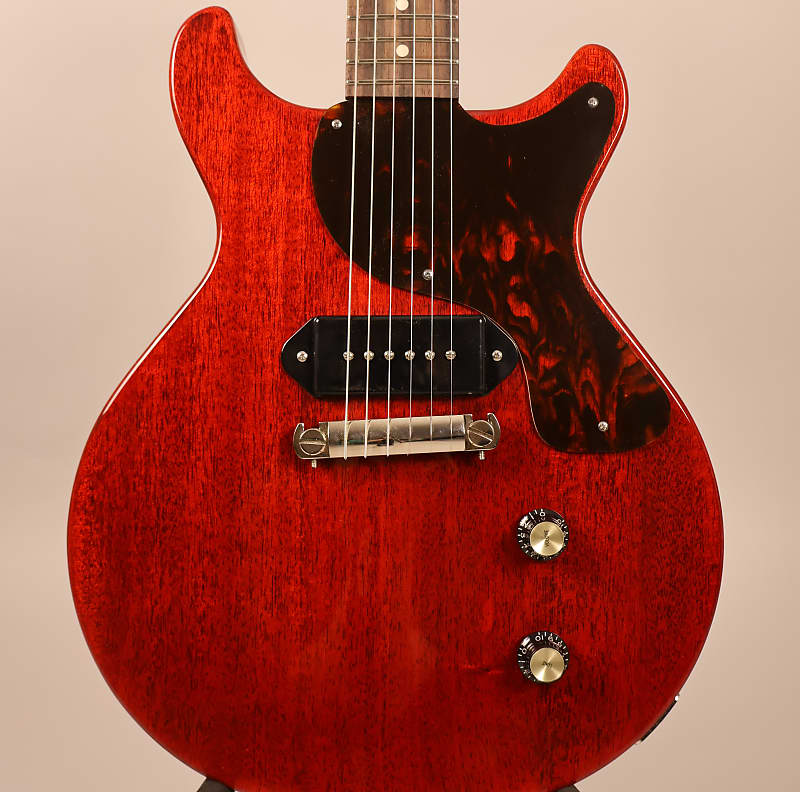 Brown Bear Guitars double cut junior with Fralin P90 and | Reverb