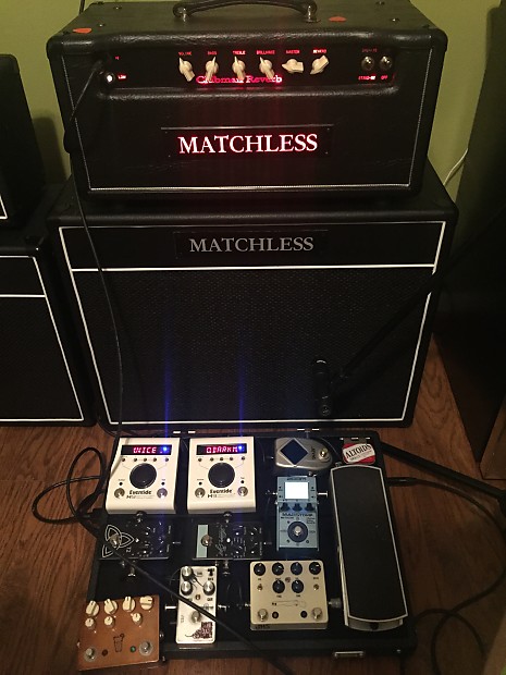 VHT Matchless Labeled VHT 2x12 Cab W/ Vintage 30's 2015 Black | Reverb