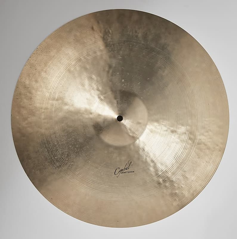 Cymbal Craftsman 20” Crash Ride 2204g | Reverb