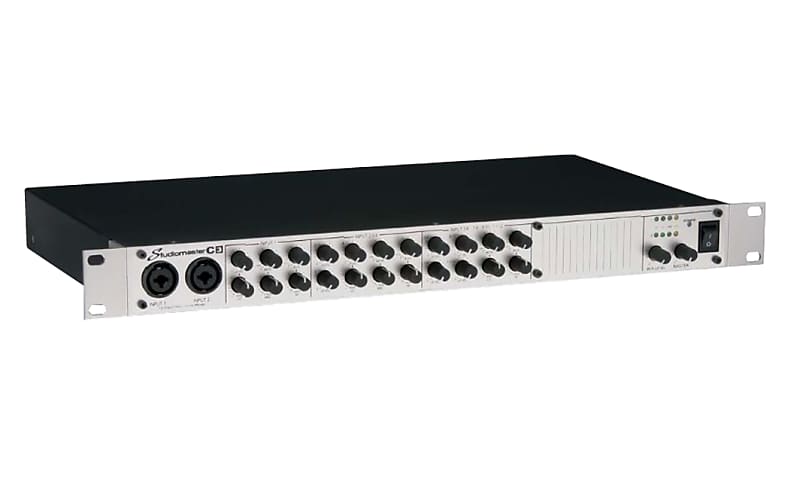 Studiomaster C3 | Single Rack Space 12 Channel Mixer | Reverb