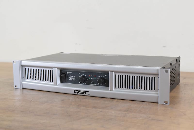 QSC GX5 700W Two-Channel Power Amplifier (church owned) | Reverb