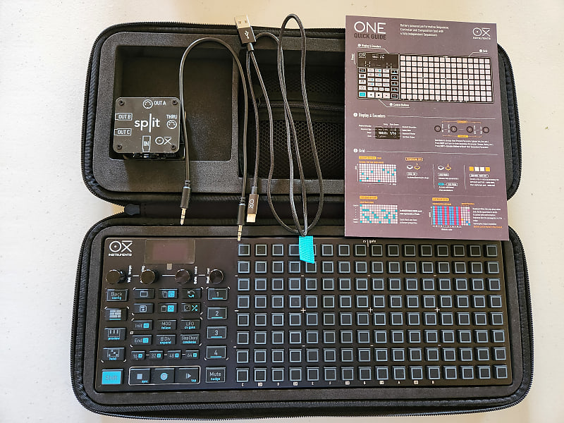 Oxi Instruments ONE + Oxi Split: BLACK EDITION 2024 | Reverb