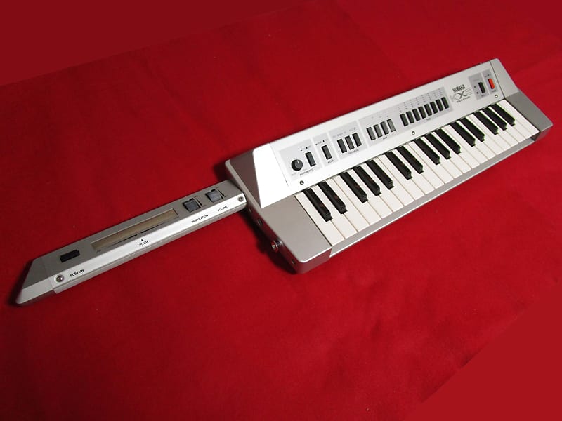 Yamaha KX5 Keytar MIDI Remote Controller Silver TESTED w/ | Reverb