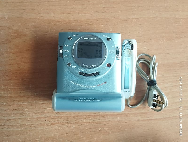 Sharp MD MT 66 2000 - Sharp MT 66 2000 - Sharp Walkman | Reverb