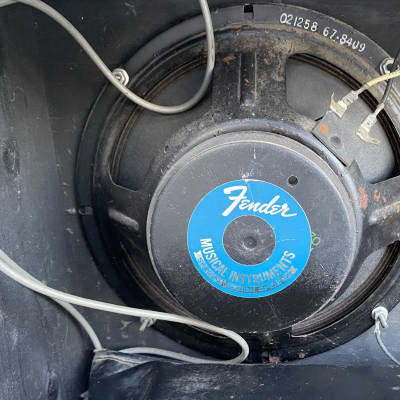 Fender London Reverb 1983 - Black Face and tolex 100Watt | Reverb