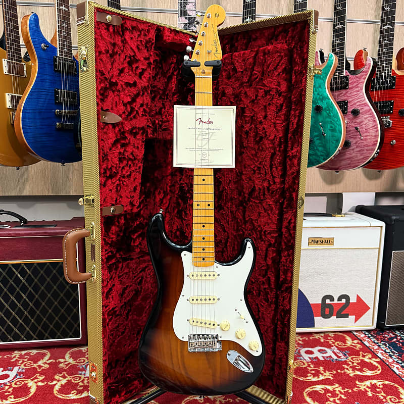 Fender EJ 1954 Virginia Strat MN 2-SB 0117442803 | Reverb