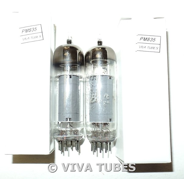 NOS Matched Pair GE USA 6BQ5/EL84 Gray Plate Top O Get | Reverb UK