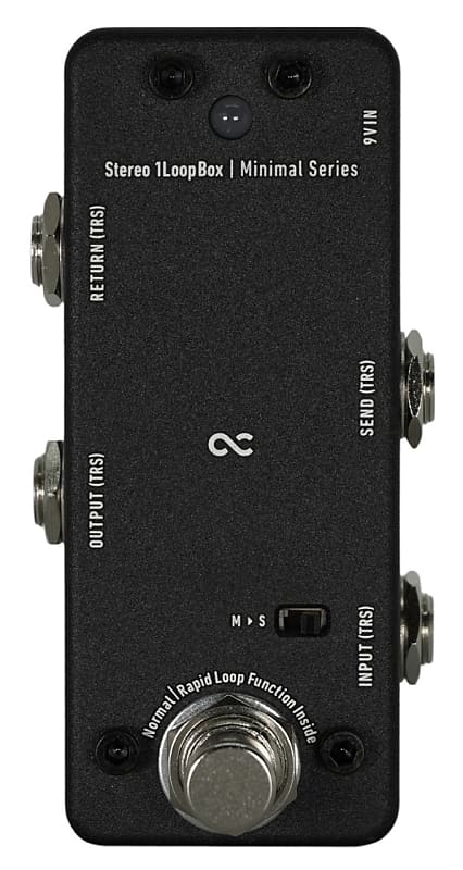 ONE CONTROL Minimal Series Stereo 1 Loop Box - True Bypass | Reverb