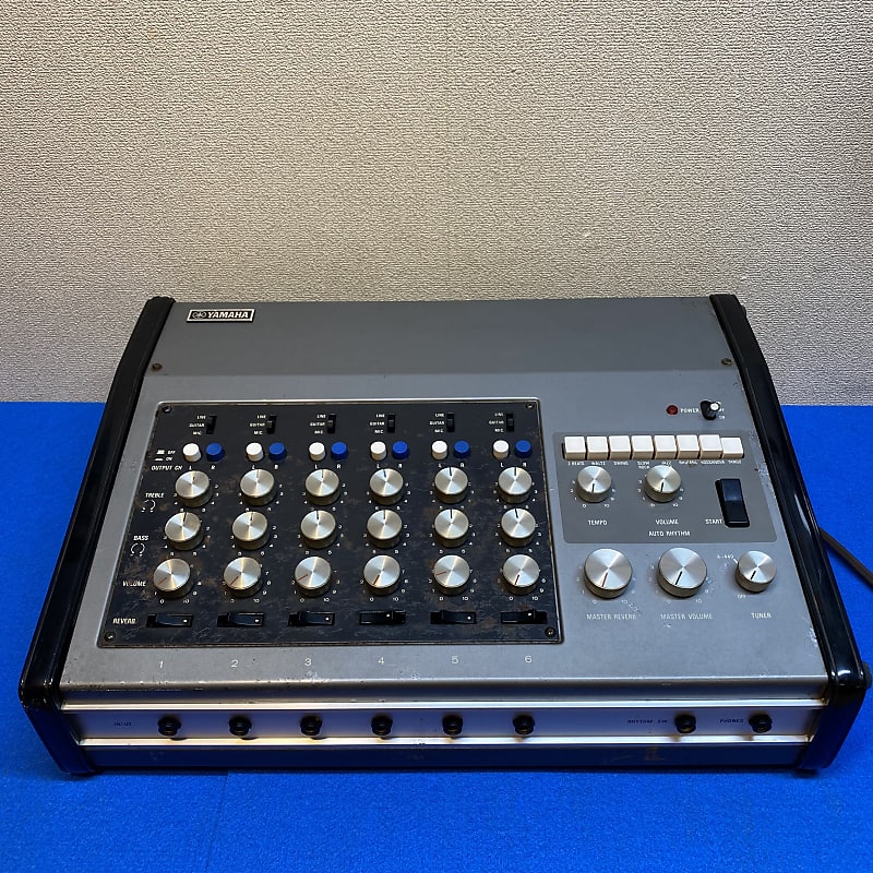 1974 Yamaha EM-90A 6 channel mixer with reverb and drum | Reverb