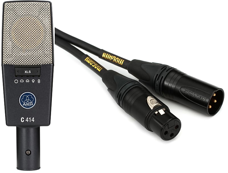 AKG C414 XLS Large-diaphragm Condenser Microphone Bundle with | Reverb