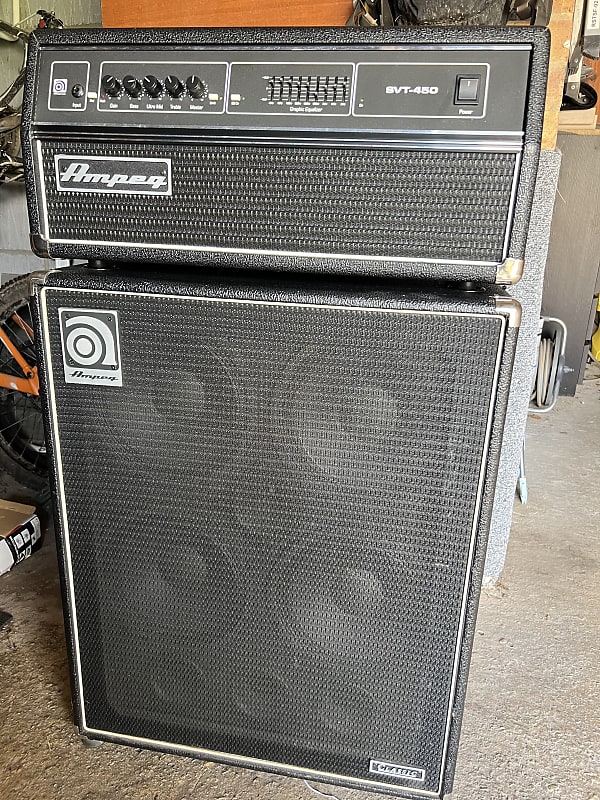 Ampeg SVT-450H Classic Series 450-Watt Bass Amp Head 2005 | Reverb UK