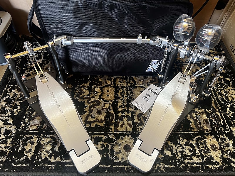 Tama HPDS1TWMR Dyna-Sync Twin Pedal and Mirror Rod Bundle | Reverb
