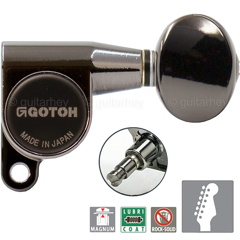 NEW Gotoh SG360-05 MG MAGNUM LOCKING Set 6 in line w/ OVAL | Reverb