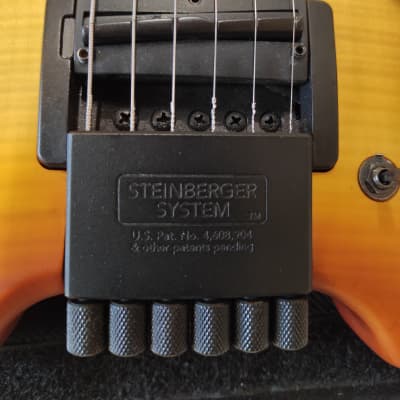 Steinberger Synapse ST-2FPA - Trans Amber | Reverb