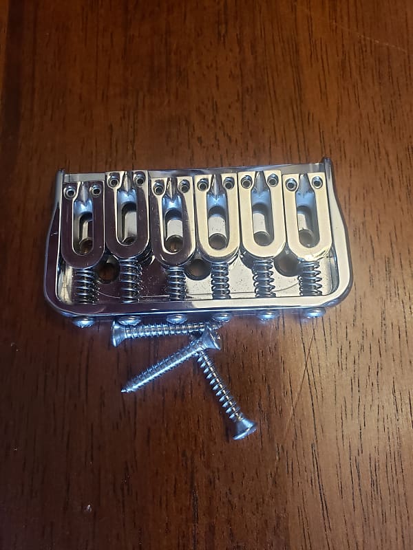 Hipshot Hardtail bridge Chrome | Reverb
