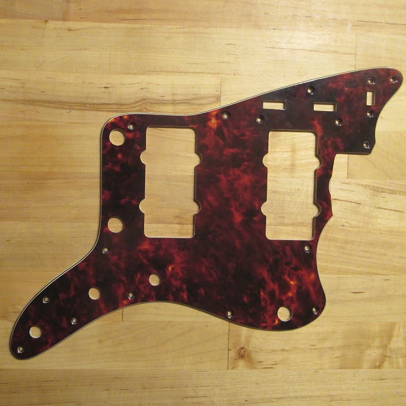 Vintage Style Tortoise Shell Jazzmaster Pickguard | Reverb