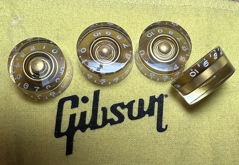 Gibson Speed Knobs Gold (4) | Reverb