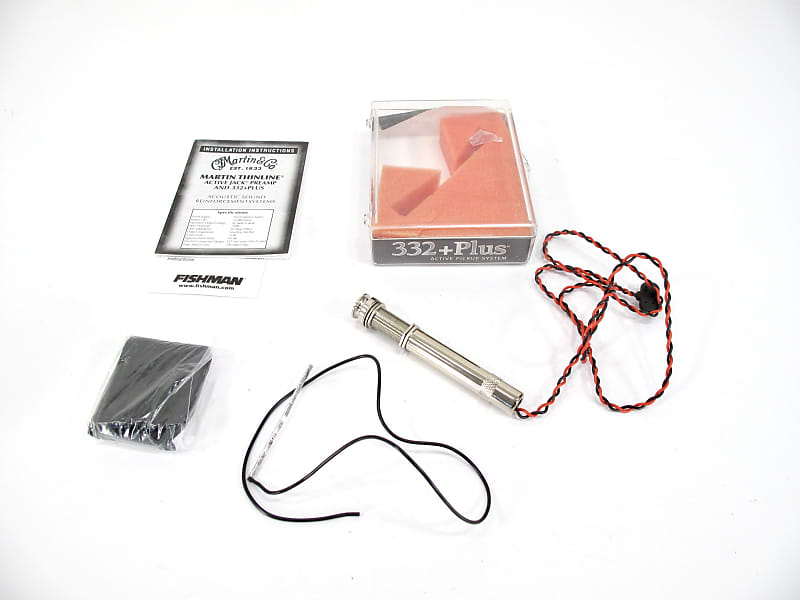 Martin Thinline 332 Plus Fishman Undersaddle Accoustic Guitar | Reverb