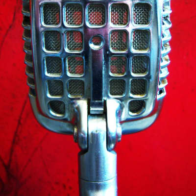 Vintage 1940's Shure 737A crystal super cardioid microphone | Reverb