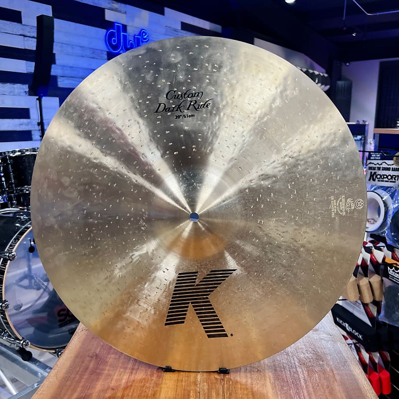 Used Zildjian 20" K Custom Dark Ride Cymbal | Reverb