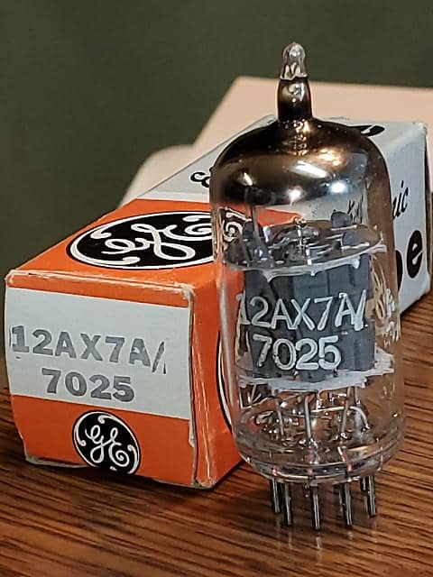 7025/12AX7A GE NOS/NIB MaxiPreamp2/TV-7 Tested | Reverb
