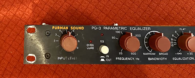 Furman PQ-3 Parametric equalizer preamp | Reverb
