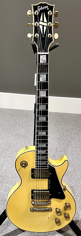 Gibson RANDY RHOADS LES PAUL-AGED 1974 - RANDY RHOADS WHITE | Reverb