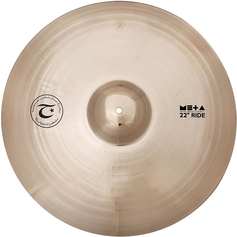 Turkish Cymbals META Ride Cymbal - 22 inch | Reverb