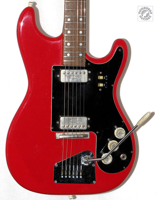 Vintage 1964 Hofner Model 172 Solid Body, Red Finish, "Made | Reverb