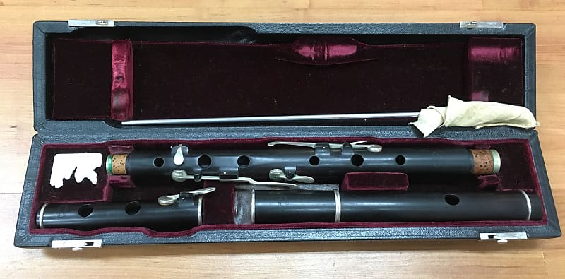 Hamilton Blackwood Keyed Irish Flute | Reverb