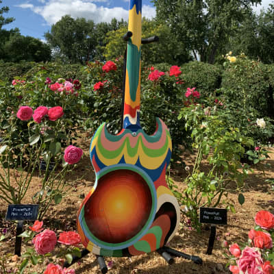 The Fool Gibson SG 2014 Hand Painted vintage Clapton Cream | Reverb