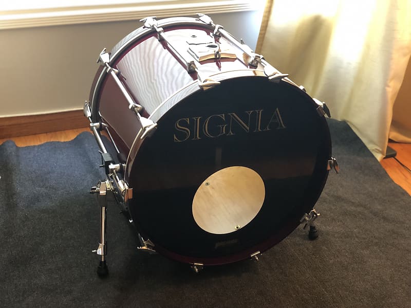 Premier Signia 22 x 18 kick drum rare depth! | Reverb
