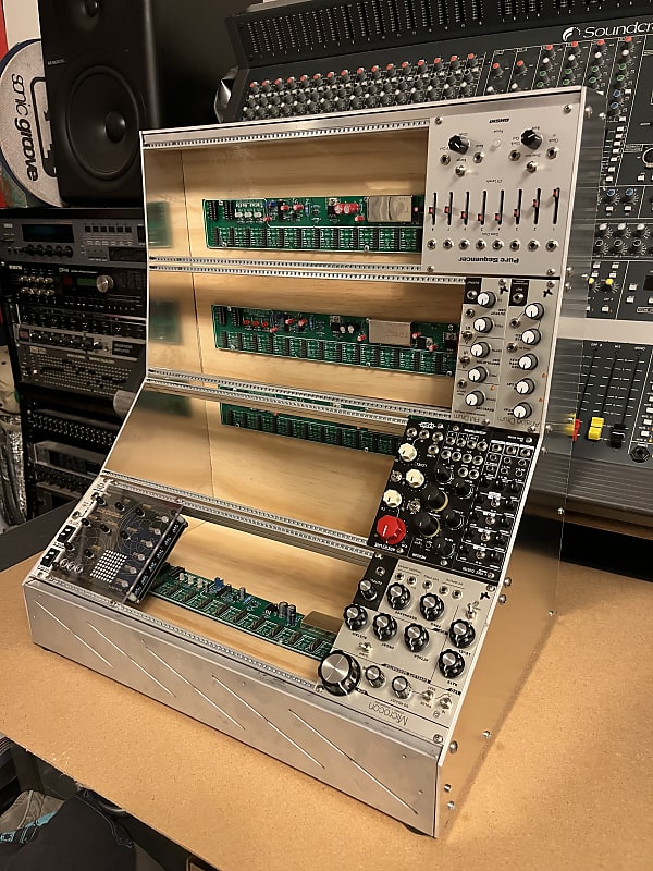 Eurorack 12U 92HP Custom Aluminum Powered Desktop Case | Reverb
