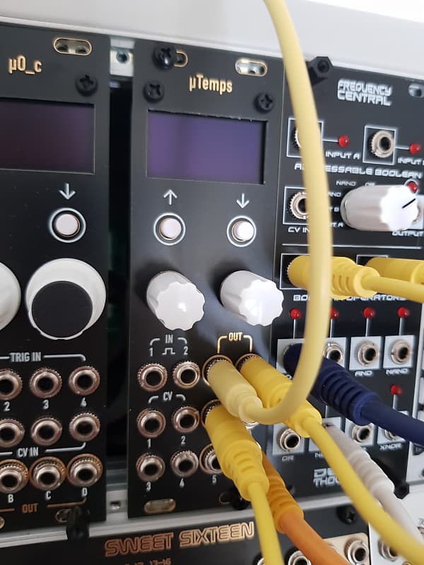 DIY Temps Utile micro 2022 black/gold | Reverb