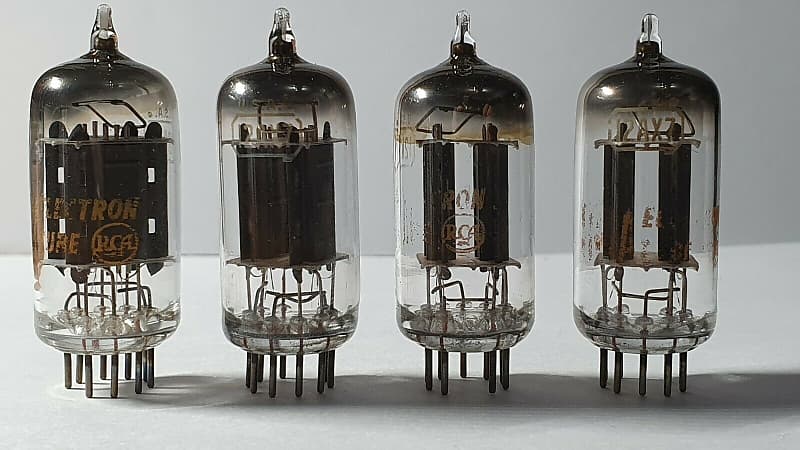 RCA 12AX7A Long Plate NOS preamp tube (ECC83 / 7025) valve, | Reverb