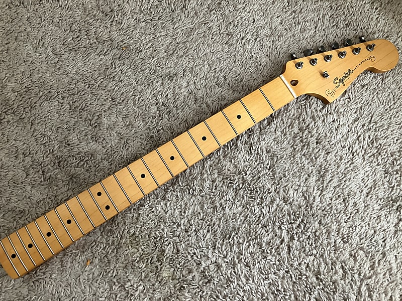 Fender Squier 40th anniversary ** JAZZMASTER NECK - matte | Reverb