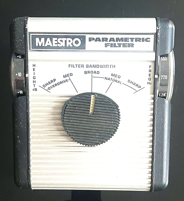 Maestro Parametric Filter MPF-1 1976-1978 - Black/ Gold | Reverb