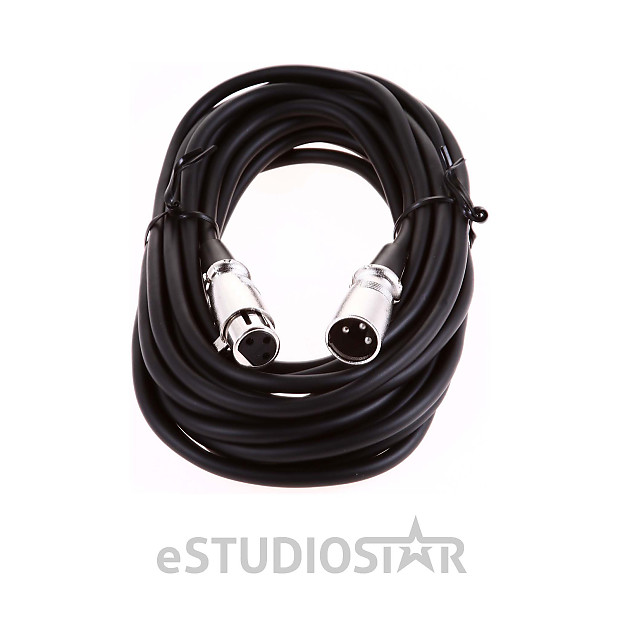 On Stage Stands Hot Wires 20ft XLR to XLR Microphone Cable | Reverb