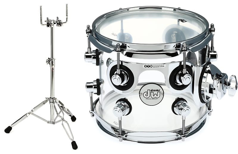 DW DWCP9900 9000 Series Heavy Duty Double Tom Stand Bundle | Reverb