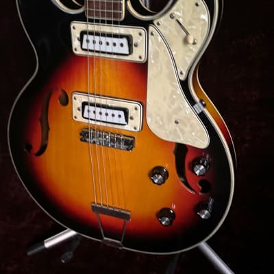 Bruno Maxitone ES-335 Style Electric Guitar - Pearloid | Reverb