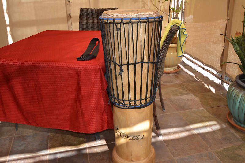 RARE African Ngoma Drum - 13" X 44" - Congo Style w/ | Reverb