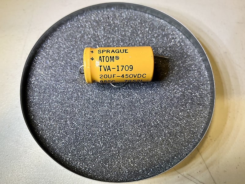 Sprague Atom 20uf TVA-1709 1978 | Reverb