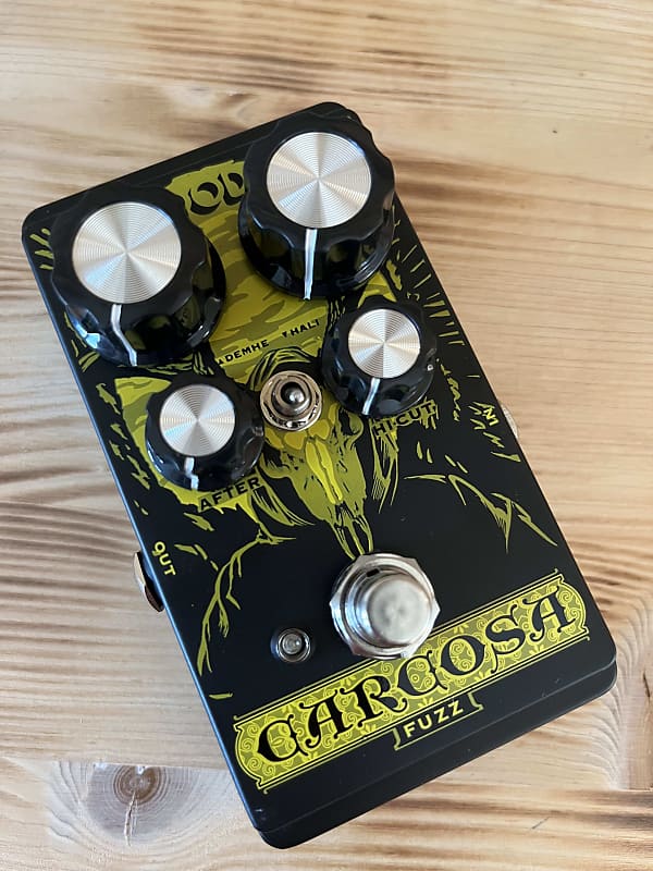 DigiTech DOD Carcosa Analog Fuzz True Bypass - Schwarz | Reverb UK