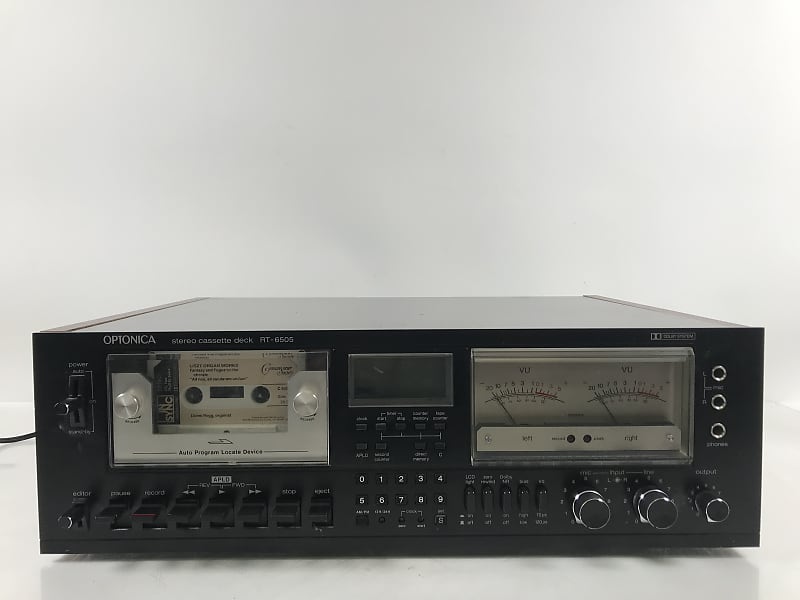 Optonica Stereo Cassette Deck RT-6505 | Reverb