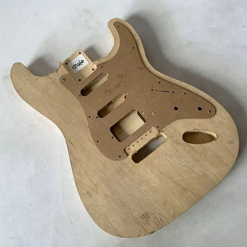 HSS Basswood Guitar Body DIY Project | Reverb