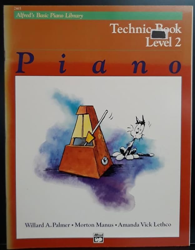 Alfred's Basic Piano Library; Technic Book - Level 2 | Reverb