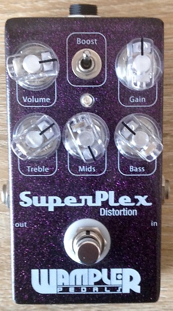 WAMPLER SuperPlex / Super Plextortion Distortion Pedal | Reverb UK